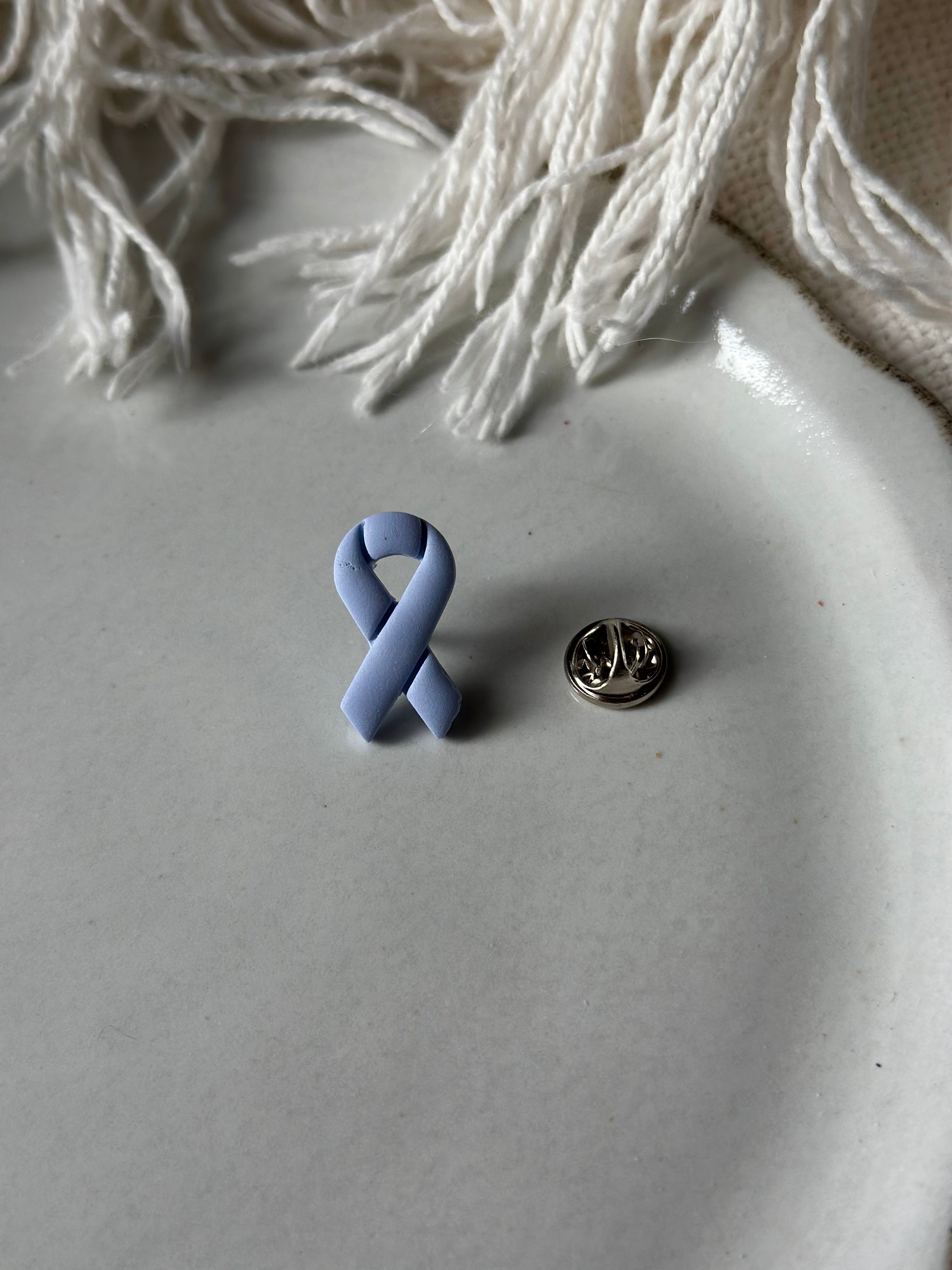 Stomach Cancer Awareness Ribbon Pin – thelemonclay